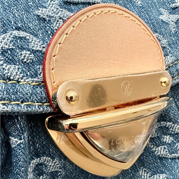 Louis Vuitton | Bags | Louis Vuitton Sunset Bag Monogram Denim Remix ...